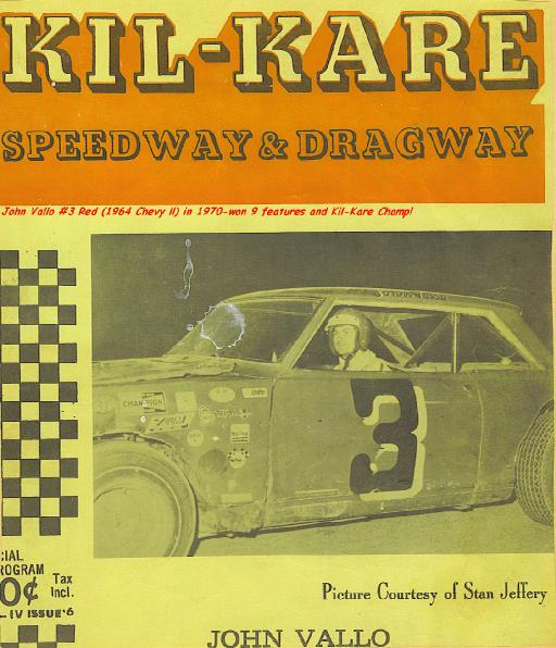 1970 Cover Kil-Kare Program - Gallery - John Vallo | racersreunion.com