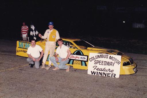 Feature Win (#155), Memorial Day Championship 75 Lap, Columbus Motor ...