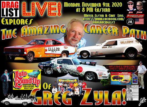 Greg Zyla Nov 09 2020 Fb - Gallery - John R. Bockelman | racersreunion.com