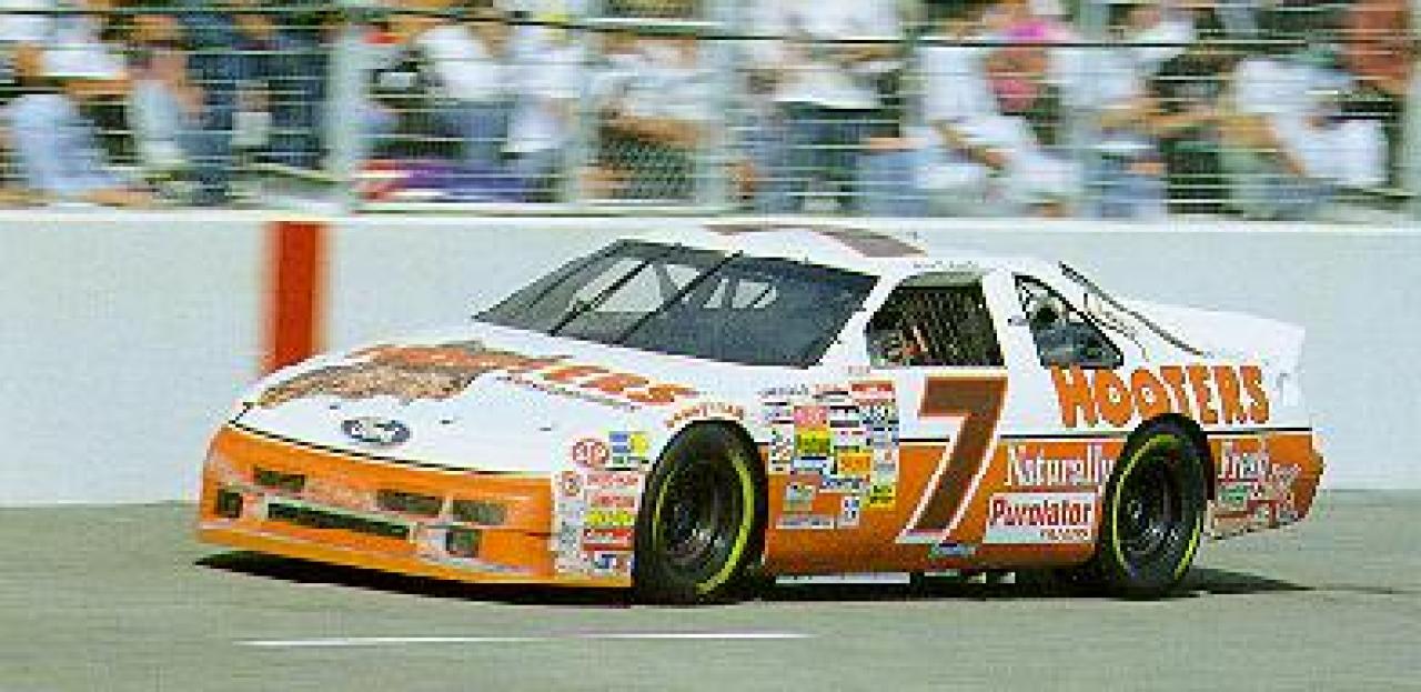1992 Alan Kulwicki Hooter's Thunderbird - Gallery - Bill Romine ...
