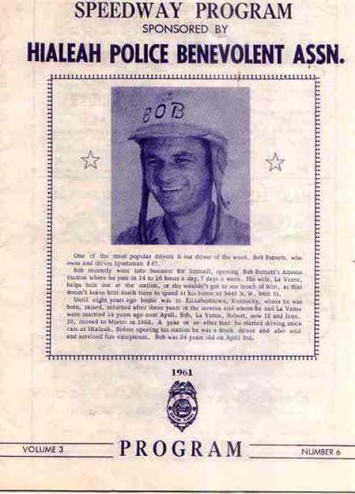 Hialeah_Speedway_Program 1961 - Gallery - Ron Wetzler | racersreunion.com