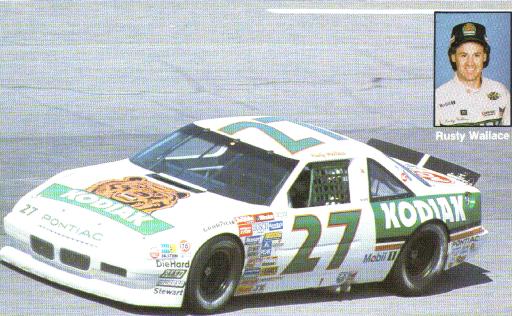 1988 #27 Rusty Wallace Kodiak - Gallery - Thomas K. Craig ...
