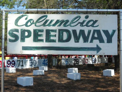 Columbia Speedway Sign - Gallery - Devin | racersreunion.com