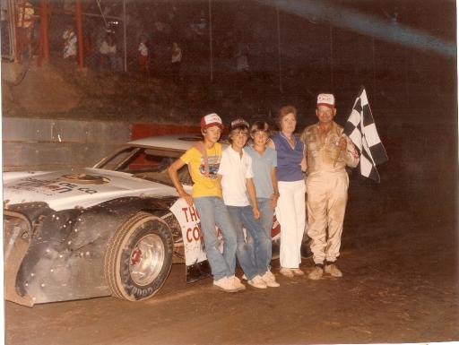 Monk's Win At Log Cabin Speedway - Gallery - Jeff And Monk Tate ...