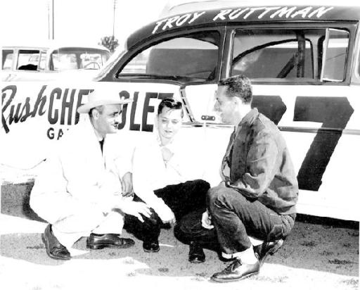 Aggie, Troy Ruttman And Billie Vuckovich Jr. - Gallery - Ron Wetzler ...