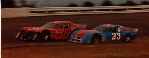 Jack Monaghan-Larry Lamay Checker Flag Turn 4 1980's - Gallery - Ron ...