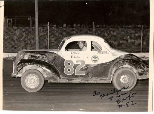 Banjo Matthews 1952 - Gallery - Tommie Clinard | racersreunion.com