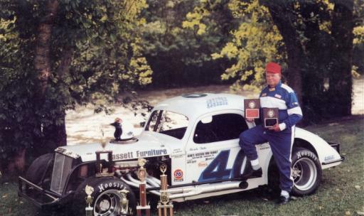 Monk Tate With Harold Smith's #40 Coupe. - Gallery - Ron Wetzler ...