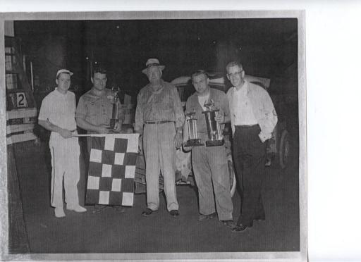 George Janoski And Don Rounds Recieving Hardware For Their 1959 ...