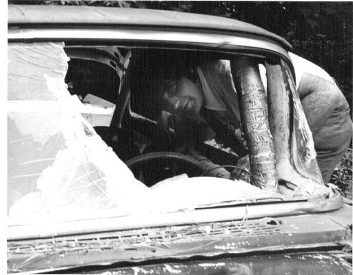 Tim Leeming Looking In Race Car - Gallery - Tim Leeming | racersreunion.com