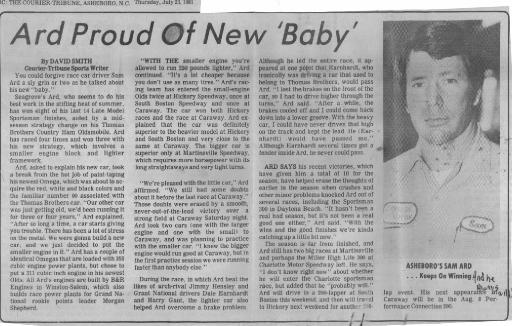 Sam Ard - Gallery - Jan Woodberry | racersreunion.com