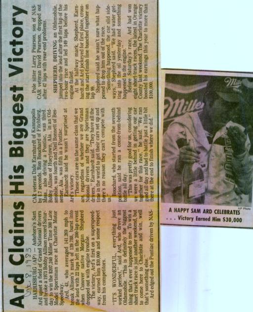 Sam Ard - Gallery - Jan Woodberry | racersreunion.com