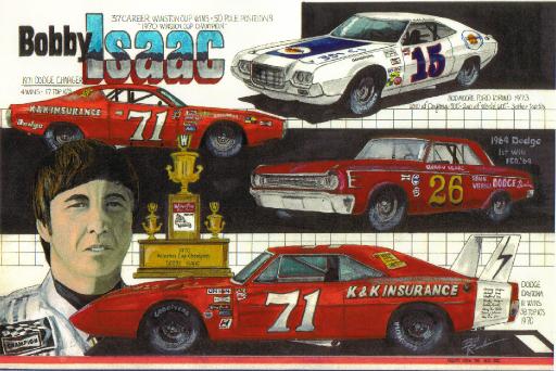 Bobby Isaac Artwork - Gallery - Bill Rankin | racersreunion.com