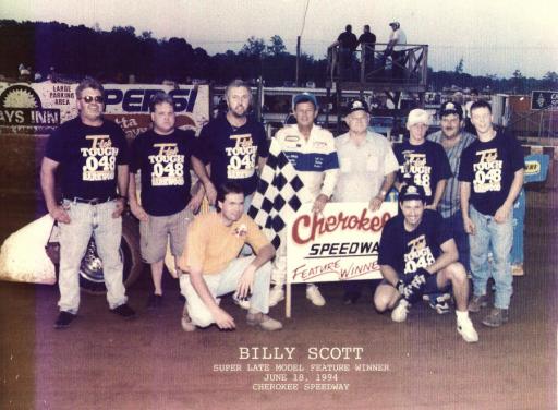 Billy Scott, Grandson Jeff Farr And Crew After Win - Gallery - Billy ...