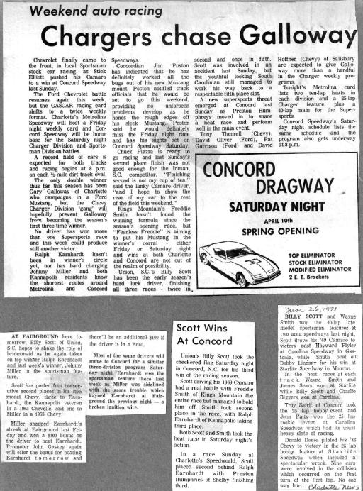 Billy Scott -Various Sports Articles 1971 - Gallery - Billy & Barbara ...