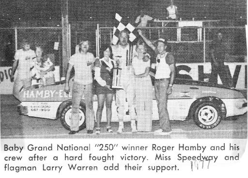 July 30, 1977 Roger Hamby - Gallery - TMC Chase | racersreunion.com