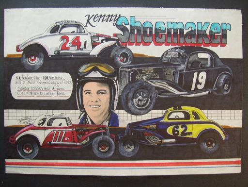 Kenny Shoemaker Art Work - Gallery - Bill Rankin | racersreunion.com