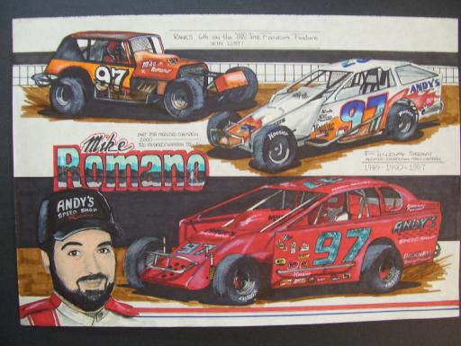 Mike Ramano Art Work - Gallery - Bill Rankin | racersreunion.com