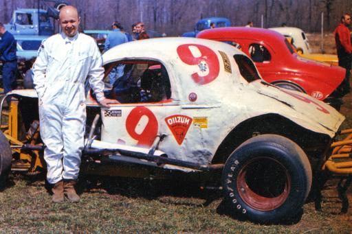 Chuck Boos Posed With Coupe - Gallery - Ron Wetzler | racersreunion.com
