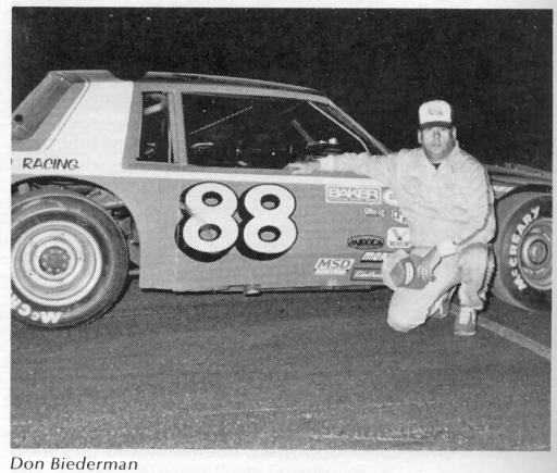 Don Biederman 1984 Oxford 250-A Jeff Stevens Car(Oxford Program ...