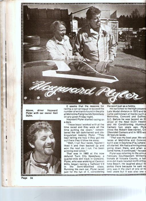 Metrolina Speedway's Heyward Plyler 1980s' Page 1 Of 2 - Gallery ...