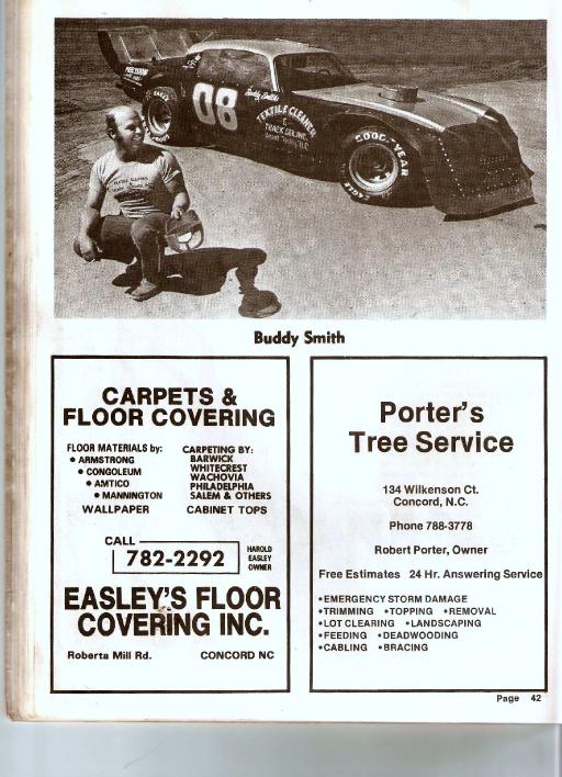 Buddy Smith A Metrolina Speedway Regular 1980s' - Gallery - Billy ...