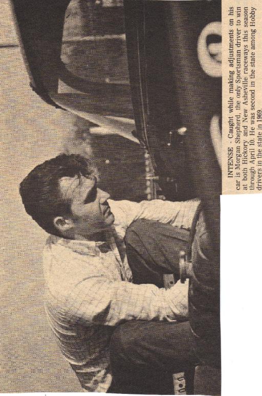 Morgan Shepherd 1970 - Gallery - Paul Woody | racersreunion.com