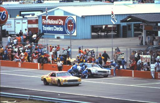 #74 Bobby Wawak #27 Buddy Baker 1978 Gabriel 400 - Gallery - John Betts ...