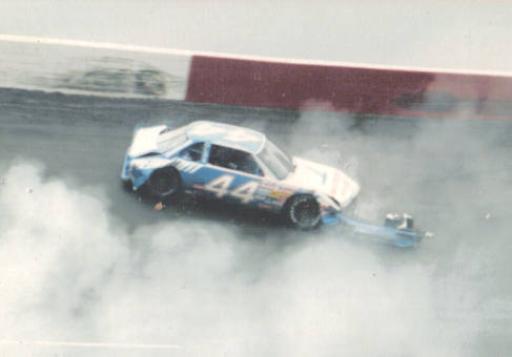 Neil Bonnett #12 Into The Wall At Bristol Valleydale 500 4-6-86 ...