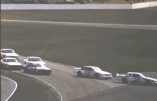 #2 Tom Sneva #23 Elliott Forbes-Robinson #18 Joe Booher 1984 2nd UNO ...