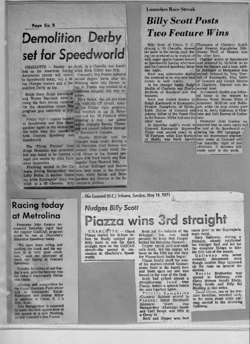 Billy Scott And Chuck Piazza Score Victories 1970s' 001 - Gallery ...