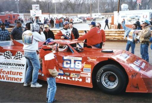 #01 Rodney Franklin @ Hagerstown (MD) Speedway Feb 23rd 1997 Winner ...