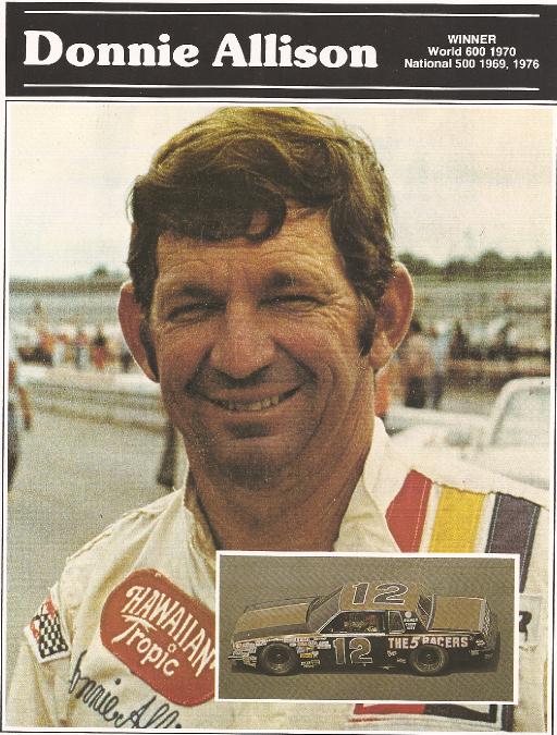 Donnie Allison Circa 1981 - Gallery - Larry Moore | racersreunion.com