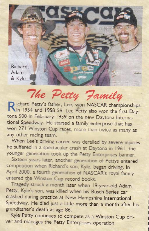 PETTY FAMILY - Gallery - J.C. HAYES | racersreunion.com