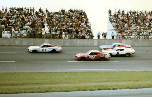 #21 David Pearson #48 James Hylton #9 Pete Hamilton #43 Richard Petty ...