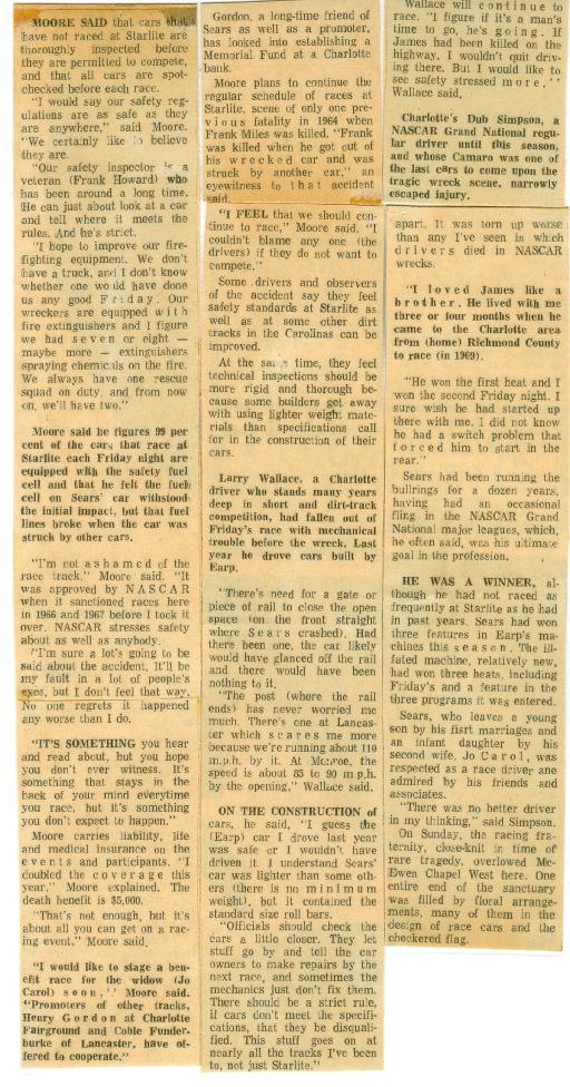 JAMES SEARS WRECK STORY - Gallery - Danny quick2 | racersreunion.com