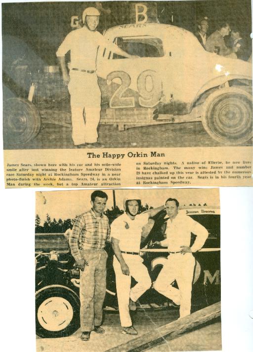 1960'S JAMES SEARS - Gallery - Danny quick2 | racersreunion.com