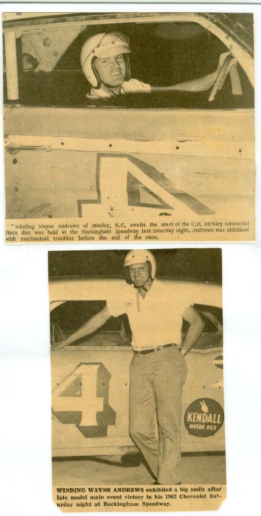 1960'S WAYNE ANDREWS - Gallery - Danny quick2 | racersreunion.com