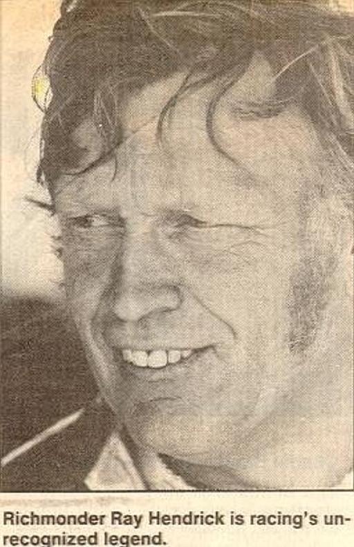 Ray Hendrick-Roy Hendrick Collection-Given To Andy Towler Thanks Roy-To ...