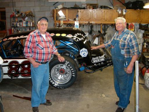 Monk Tate-88 On Right Harold Smith On Left Monk Teamate To Sam Ard An ...