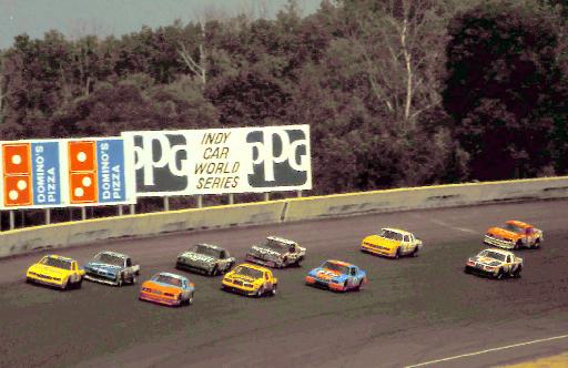 #3 Dale Earnhardt #27 Rusty Wallace #81 Chet Fillip #35 Alan Kulwicki ...