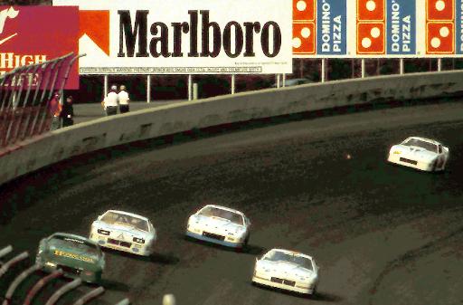 ASA #88 Mike Eddy #52 Butch Miller 1986 Pepsi Cola 250 @ Michigan ...