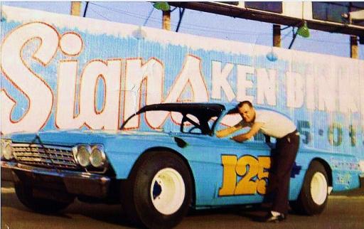 CHARLIE BINKLEY DROVE THE VERY FIRST STOCK CAR BUILT WITH A TRUCK ARM ...