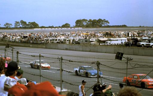 #10 Ken Bouchard #93 Charlie Baker #7 Alan Kulwicki 1989 1st Twin 125 ...
