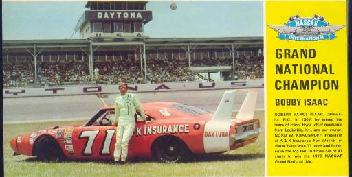 BOBBY ISAAC 1970 - Gallery - Jerry Bushmire | racersreunion.com