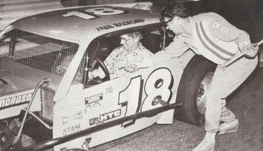 1982...Paul Radford Has Just Won His 43rd Bowman Gray Modified Race ...