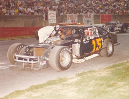 Bowman Gray Stadium 1981...Billy Kimel Drives Phillip Smith's Backup ...
