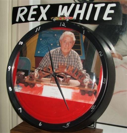 Rex White New Clock - Gallery - Harlow Reynolds | racersreunion.com