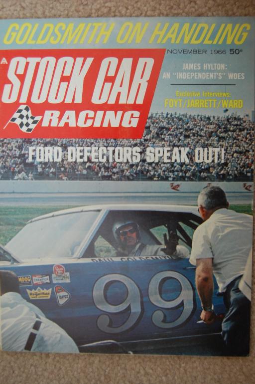 Stock Car Racing Magazine, November 1966, Volume 1 #4 - Gallery - Ken ...