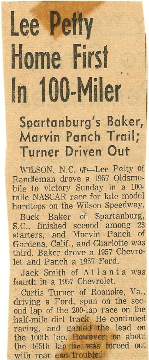 From Our Scrap Book - Gallery - Johnny Mallonee | racersreunion.com
